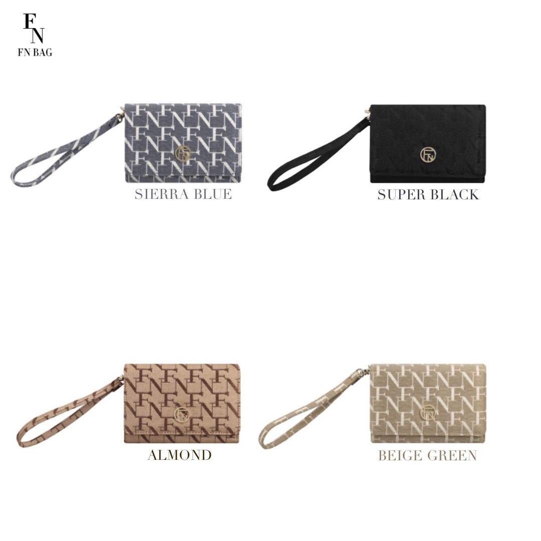 FN BAG NEW CLASSIC : KIMBER กระเป๋าสตางค์พับกลาง / กระเป๋าสตางค์ 3 พับ ...