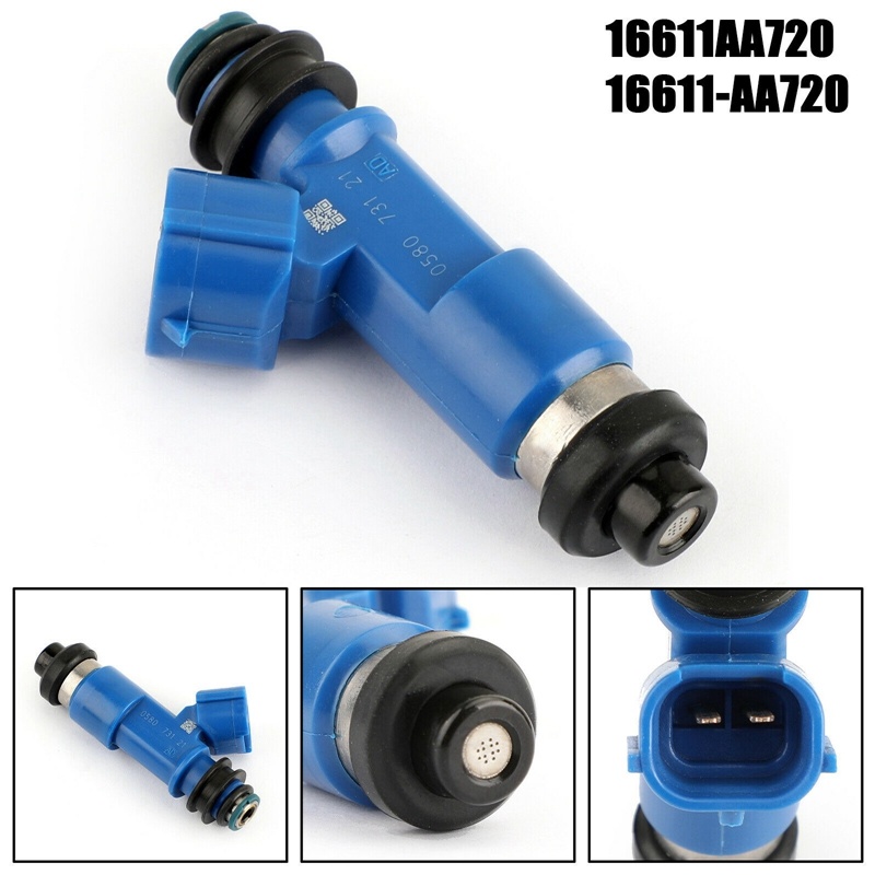 4PCS 16611-aa720 Fuel Injector For Subaru WRX / STI , 2.5L, 16611aa720 ...