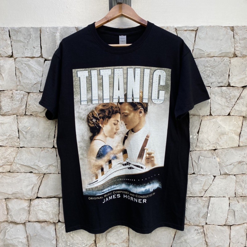 เตรียมจัดส่ง เสื้อ เสื้อหนัง เสื้อภาพยนตร์ TITANIC BY HOMAGE TEES ...