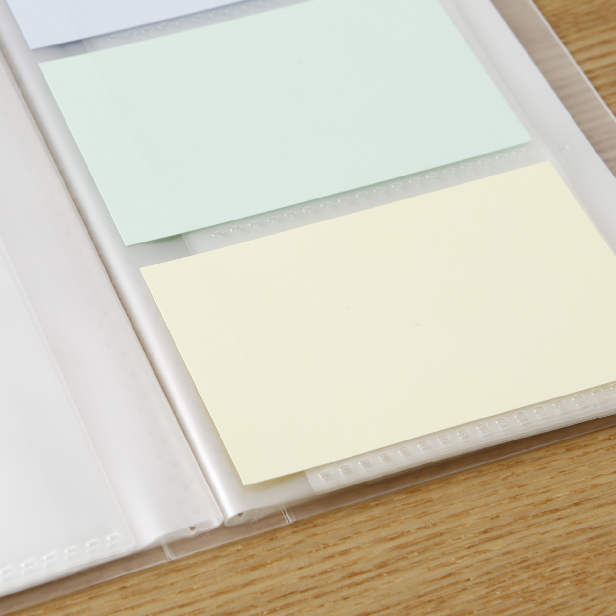 มูจิ สมุดใส่นามบัตรโพลีโพรพิลีน 180 ช่อง - MUJI PP Card holder 180 ...