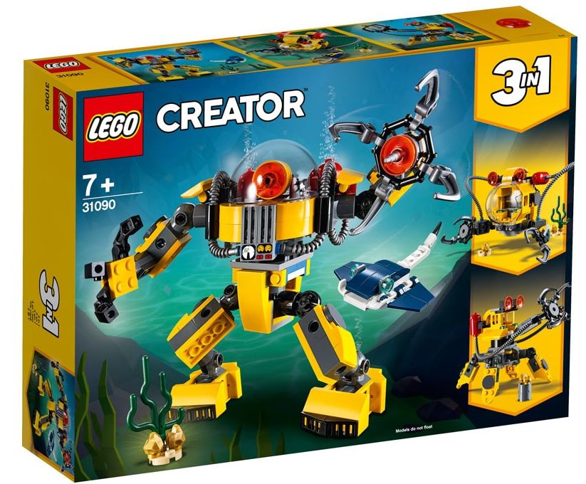 LEGO Creator 3in1 Underwater Robot-31090 - EF TOYs - ThaiPick