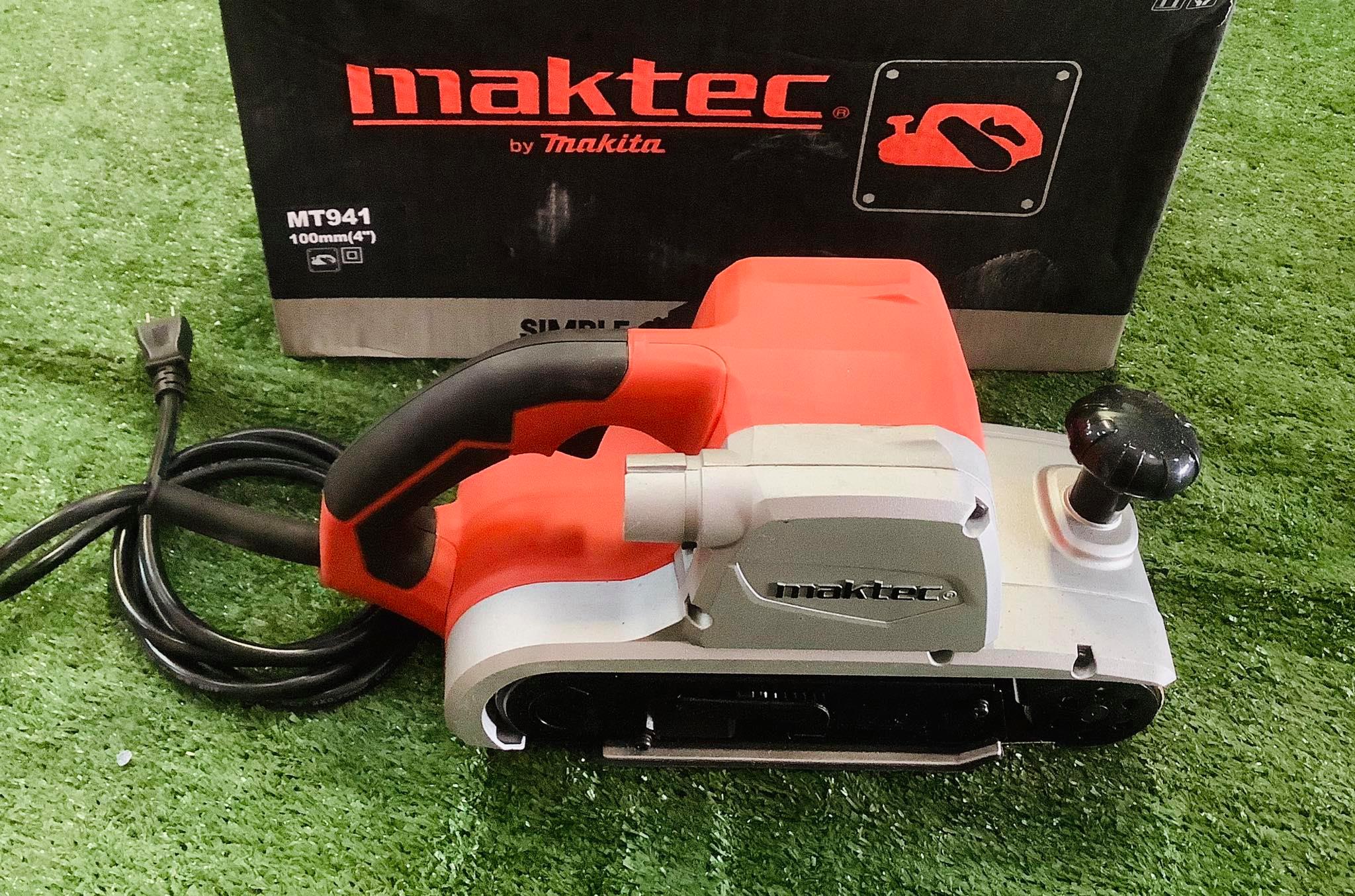 MAKTEC MT941 เครื่องขัดกระดาษทรายสายพาน 4 (รถถัง) ยี่ห้อ MAKTEC รุ่น ...