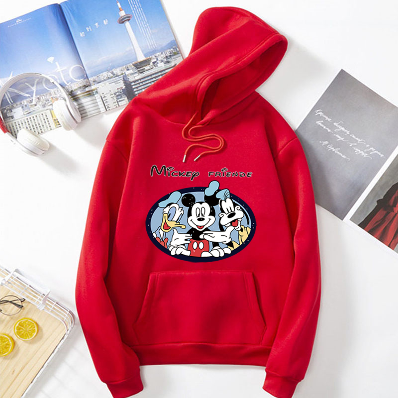 MIQI- LONGเสื้อยอดฮิตลายมิกกี้เมาส์ แจ็คเก็ต เเสื้อกันหนาว เสื้อฮู้ดแขน ...