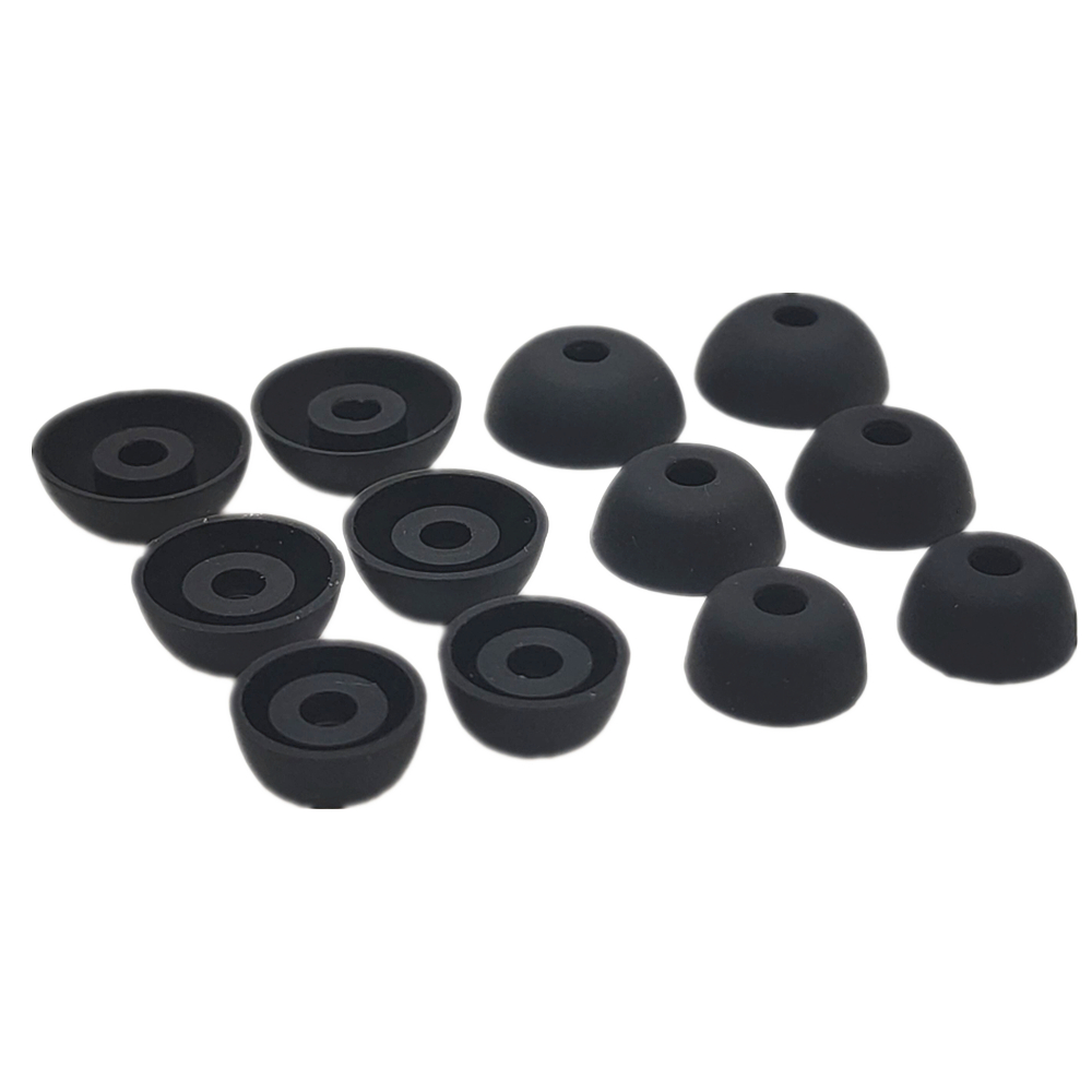12 PCS Replacement Ear Tips Bluetooth Earbuds Ear Cap Gels Earbuds ...