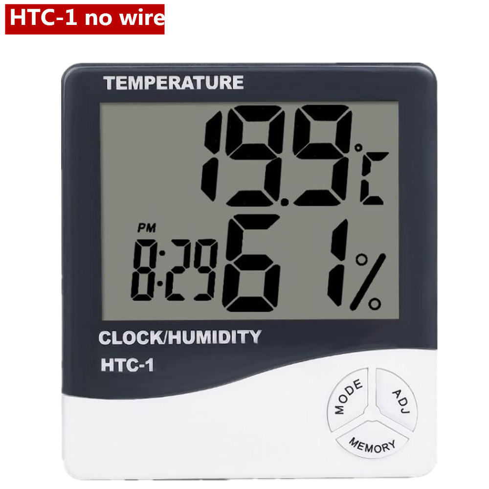 DC105 LCD Digital Indoor Temperature Thermometer Hygrometer Humidity ...