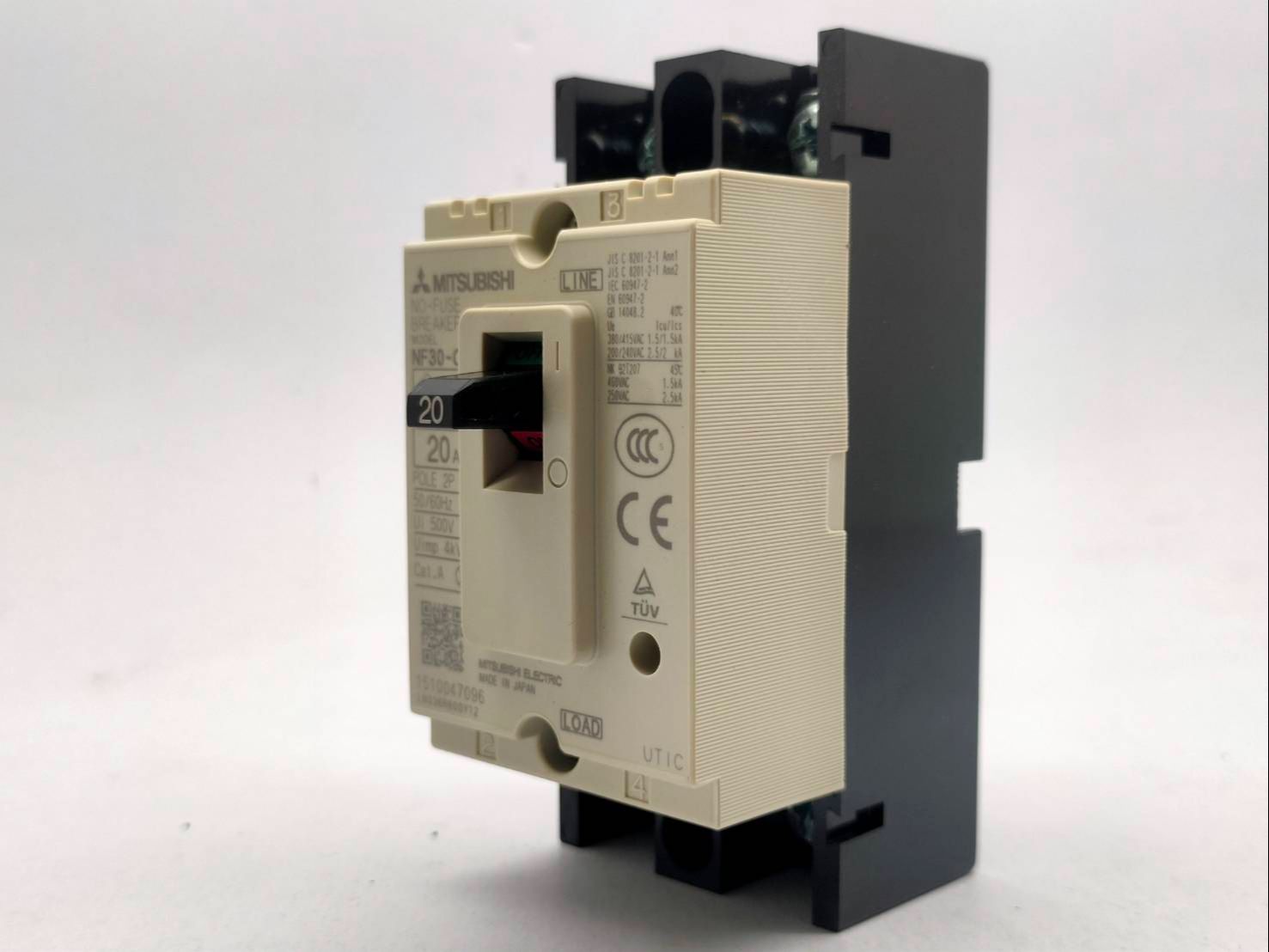 Circuit Breakers Mitsubishi NF30-CS 2P 20A | Lazada.co.th