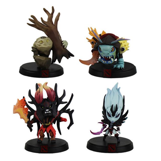 DOTA 2 Game Figure Kunkka Lina Pudge Queen Tidehunter CM FV PVC Action ...
