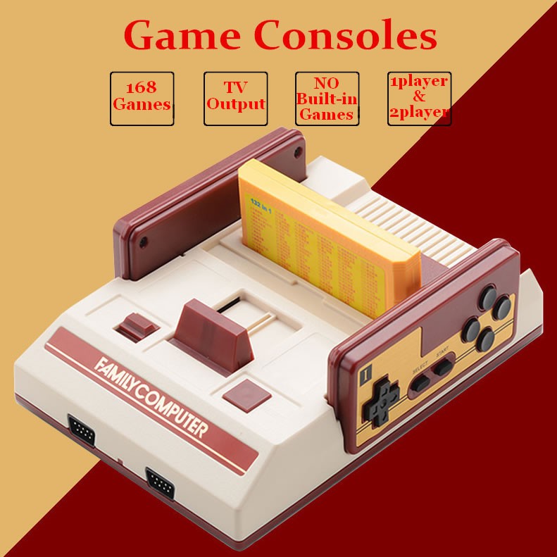Family Computer FC Compact, คอนโซลวิดีโอเกมย้อนยุค 8 บิต 500+132 GAMES ...