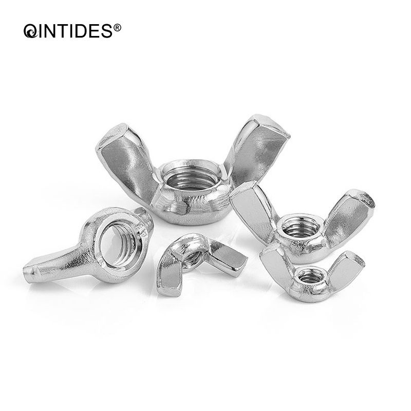 QINTIDES M3 - M12 Wing nuts square wing 304 stainless steel butterfly ...