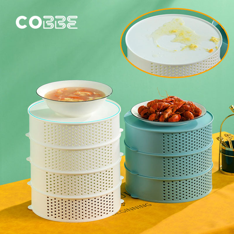 Cobbe 5ชั้น Food COVER STACKABLE Multi-Layer Food COVER Dinner Table ...