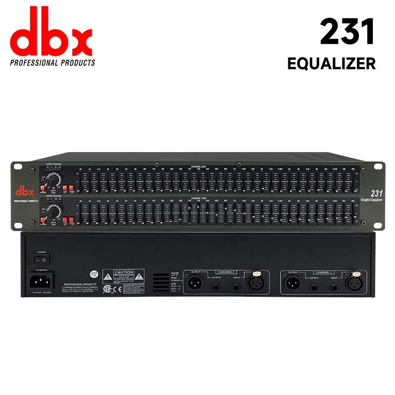 DBX 215/ DBX 231 สามารถกำจัดเสียงรบกวนที่มีความถี่ต่ำได้อย่างมี ...