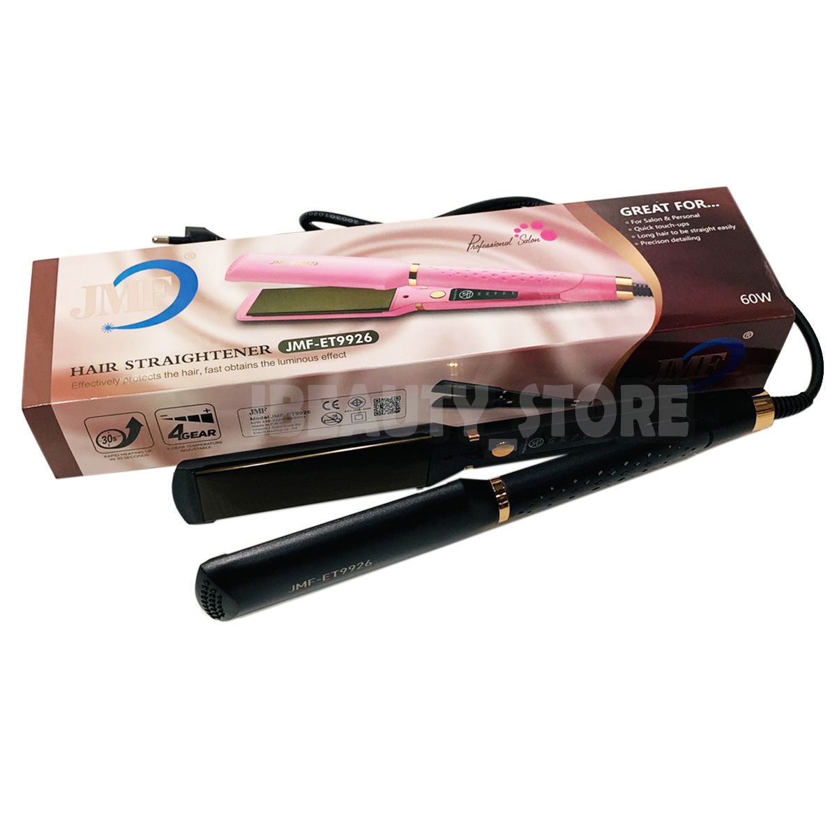 ┇ เครื่องหนีบผม ที่หนีบผมตรง ยึดผมตรง JMF-ET9926 รุ่นใหม่ล่าสุด สินค้าแนะนำ ที่หนีบผม ที่ม้วนผม ...