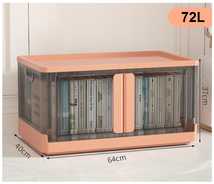 กล่องเก็บของพับได้ New 32L/72L.💕Set 1 ชิ้น💕กล่องเก็บของอเนกประสงค์ กล่องพลาสติกพับได้ สไตล์มินิ ...