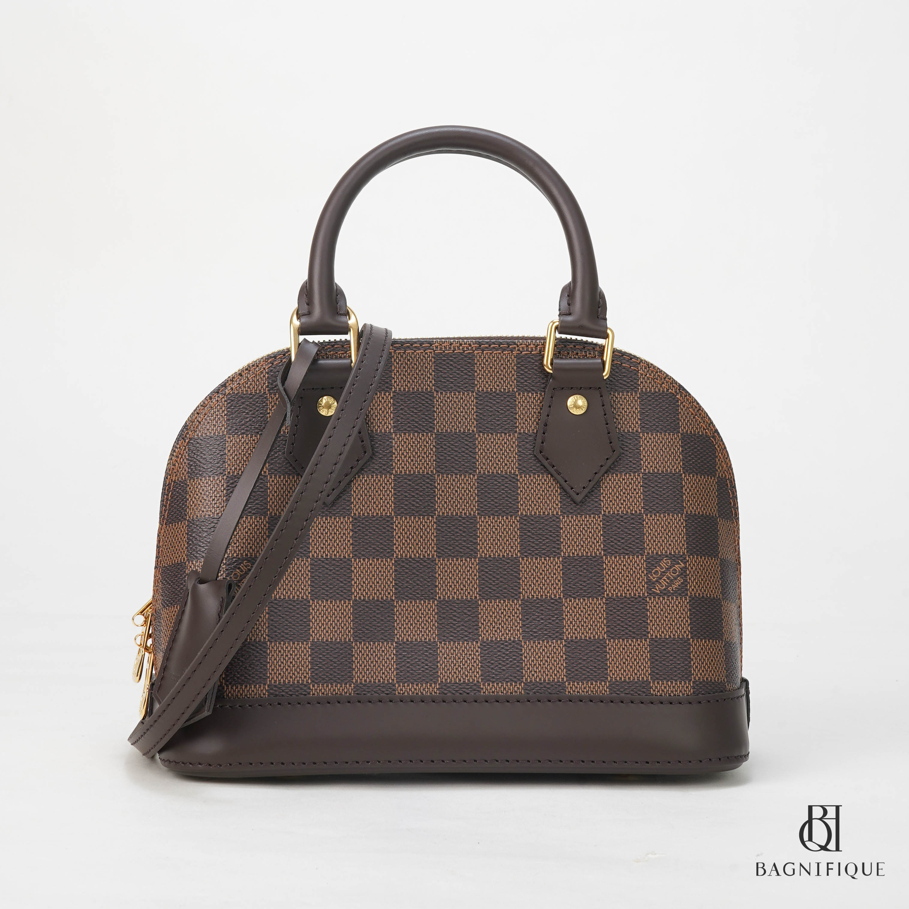 NEW LOUIS VUITTON ALMA BB BROWN DAMIER CANVAS GHW - BNF BRANDNAME ...