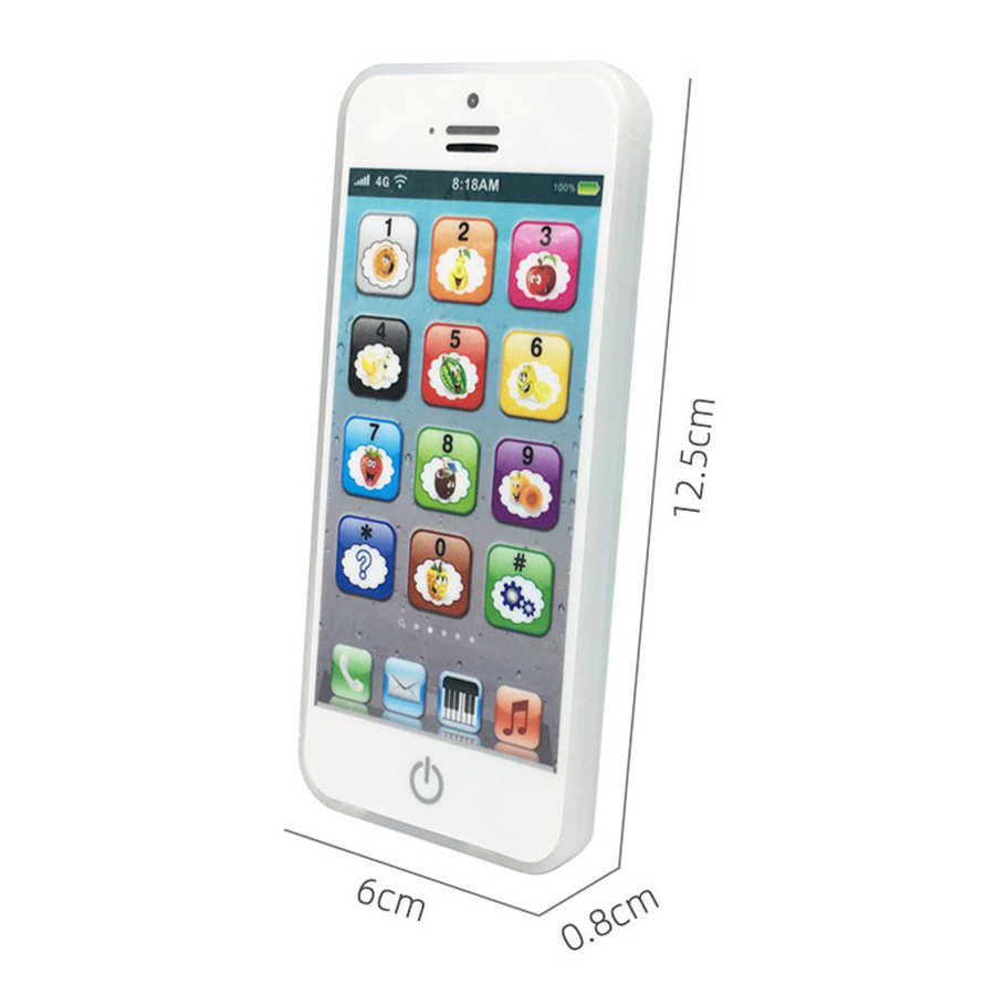 Kids Learning Mobile Phone Toy With Light Music Simulation Phone ...