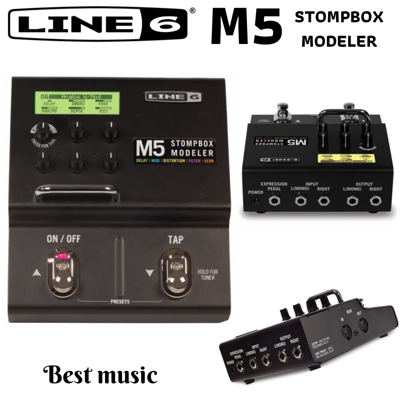 เอฟเฟคกีตาร์ Line6 M5 Stompbox Modeler | Lazada.co.th
