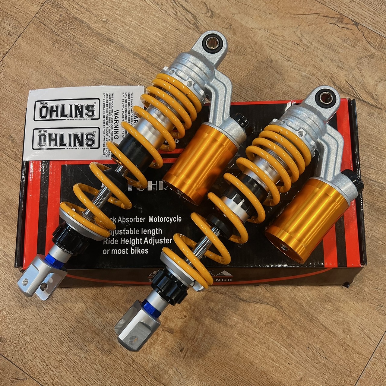 โช๊ค OHLINS K-3 งานเหมือน ความสูง 310 มิล ใส่ PCX 150 งานสวย รับประกันสินค้าทุกชิ้น แถม ...