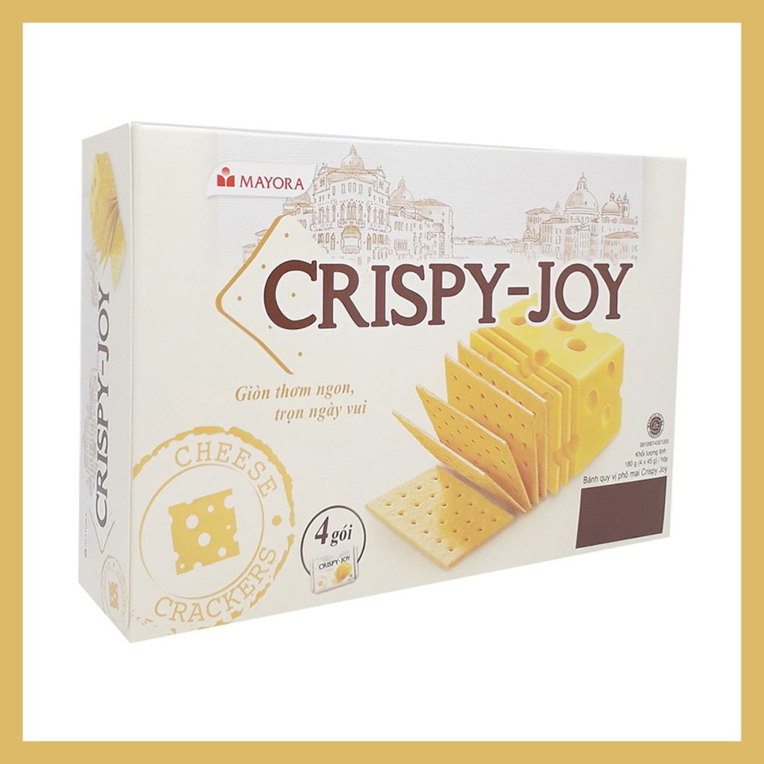 CRISPY-JOY คริสปี้จอยบิสกิตรสชีส 180g | Lazada.co.th