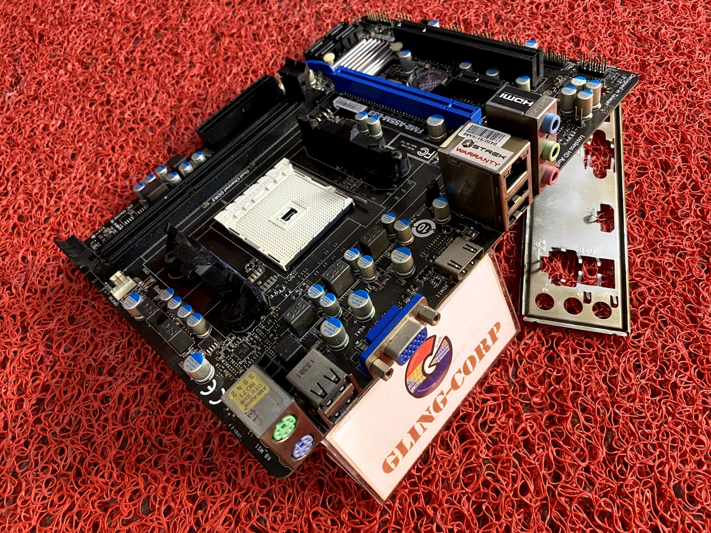 FM2 MB MSI RAM 2 SLOT mATX - หลายรุ่น A55M-E33 - Gling-Corporation ...