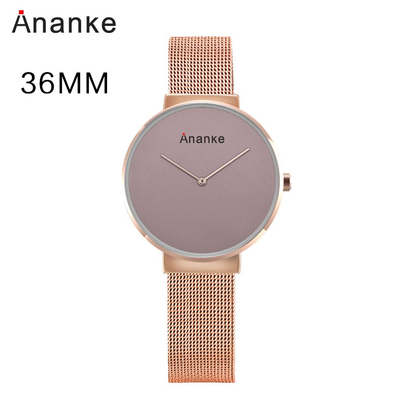 ANANKE female table light luxury fashion contracted a couple watch ...
