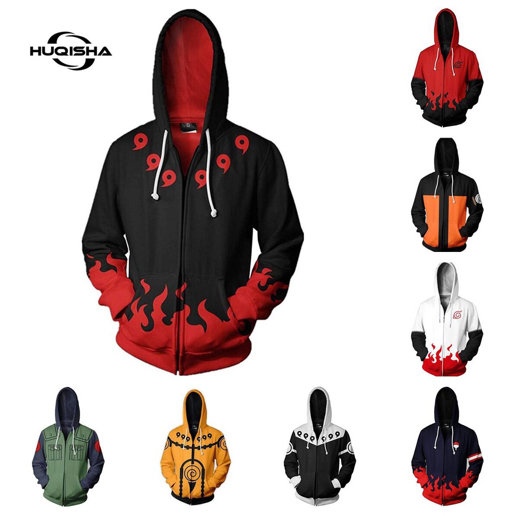 New 3D Printed Anime Naruto Boruto Hoodies Men Fashion Tops Autumn ...