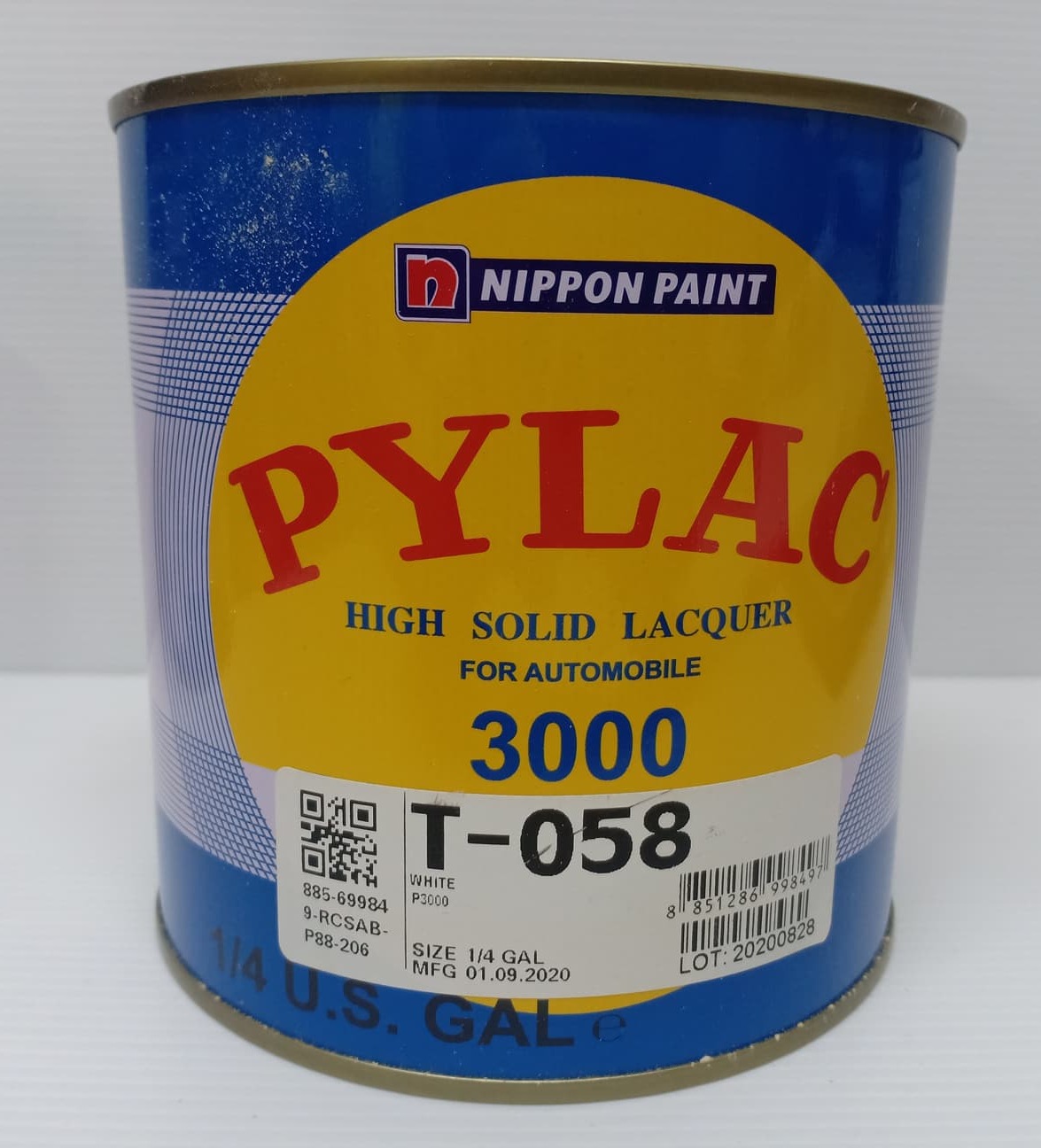 สีพ่นรถยนต์ สีรถยนต์ สีตราผึ้ง สีไพแลค สีสำเร็จรูป 3000 Pylac เบอร์ T ...