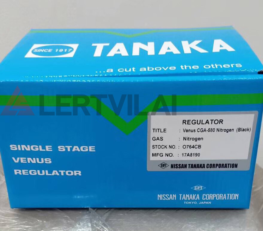 Regulator เกจ์ ไนโตรเจน TANAKA VENUS VR580 CGA - Lertvilai - ThaiPick