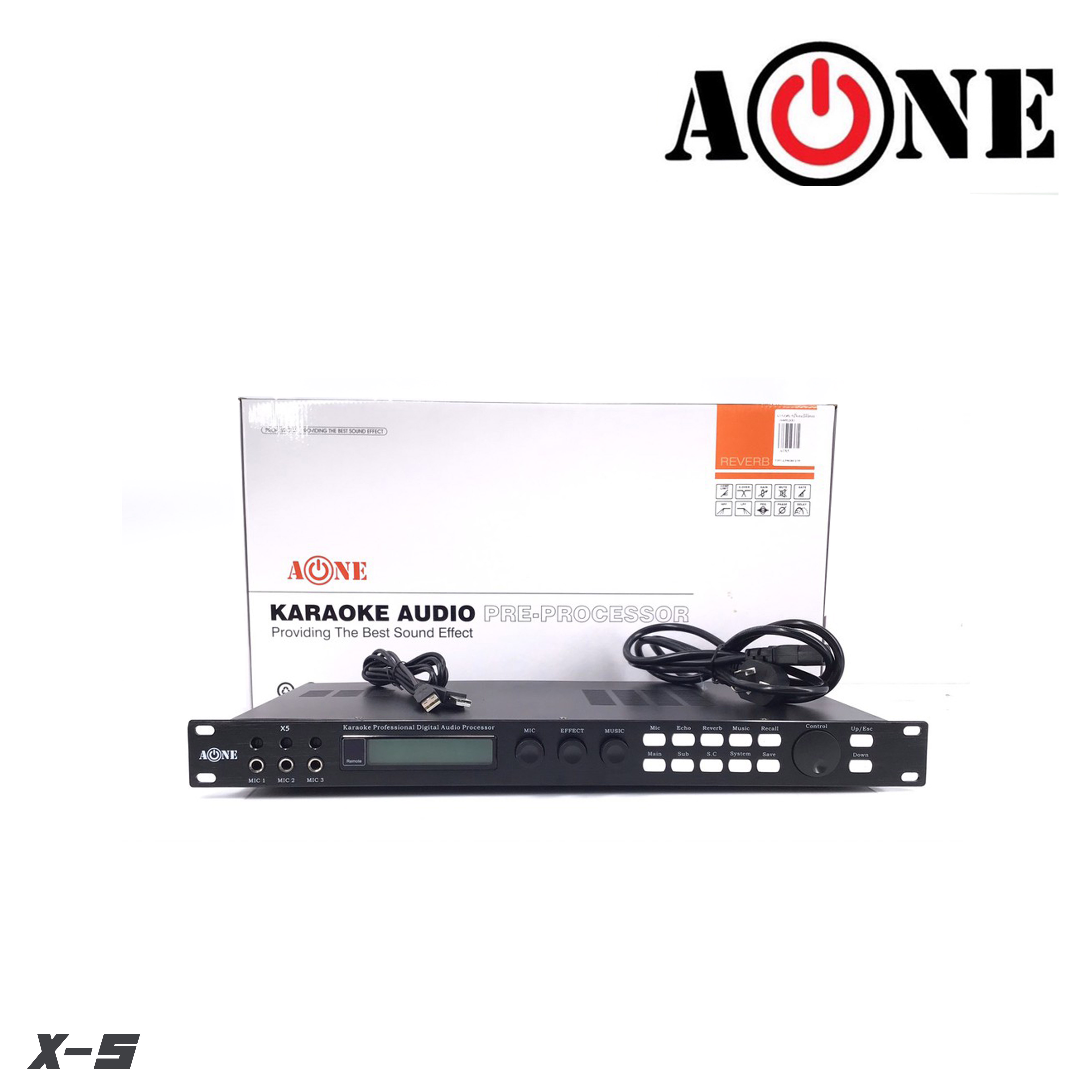AONE X-5 ปรีแอมป์ดิจิตอลเอฟเฟคแท้ จอแสดงผล LED (รับประกันสินค้า 1 ปี ...