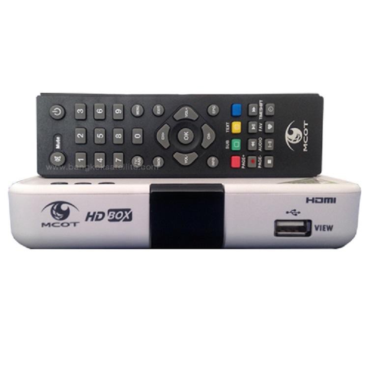 ☃MCOT กล่องรับสัญญาณดิจิตอลทีวี มีระบบเสียง DOLBY DIGITAL PLUS ดูทีวี ...