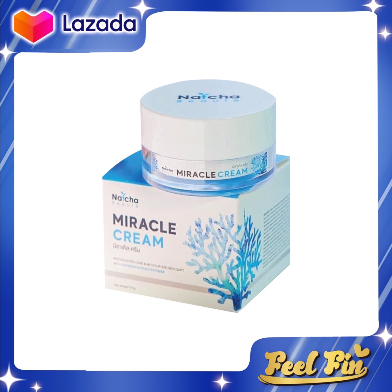 //1กระปุก//18กรัม//ครีมนัชชา นัชชามิราเคิลครีม Natcha MIRACLE CREAM ...