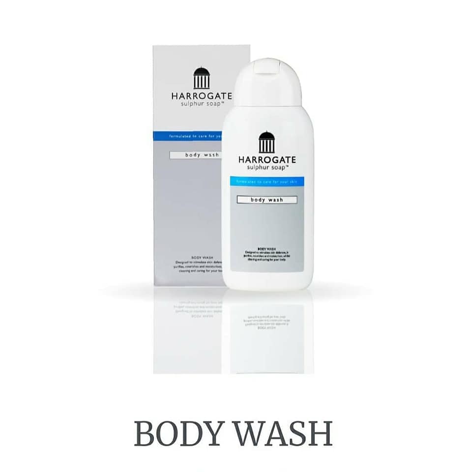 สบู่ Harrogate Sulphur Soap สบู่ ฮาร์โรเกต / Harrogate Body Wash ...