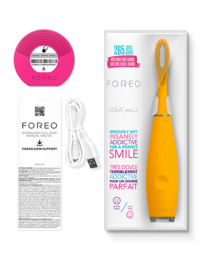 แปรงสีฟันไฟฟ้า FOREO ISSA mini 2 Mango Tango ราคาโปรโมชั่น