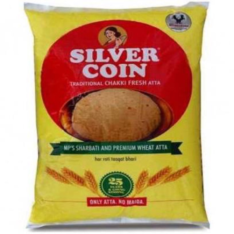🔶Inter product🔶 Silver Coin Atta 5kg | Lazada.co.th