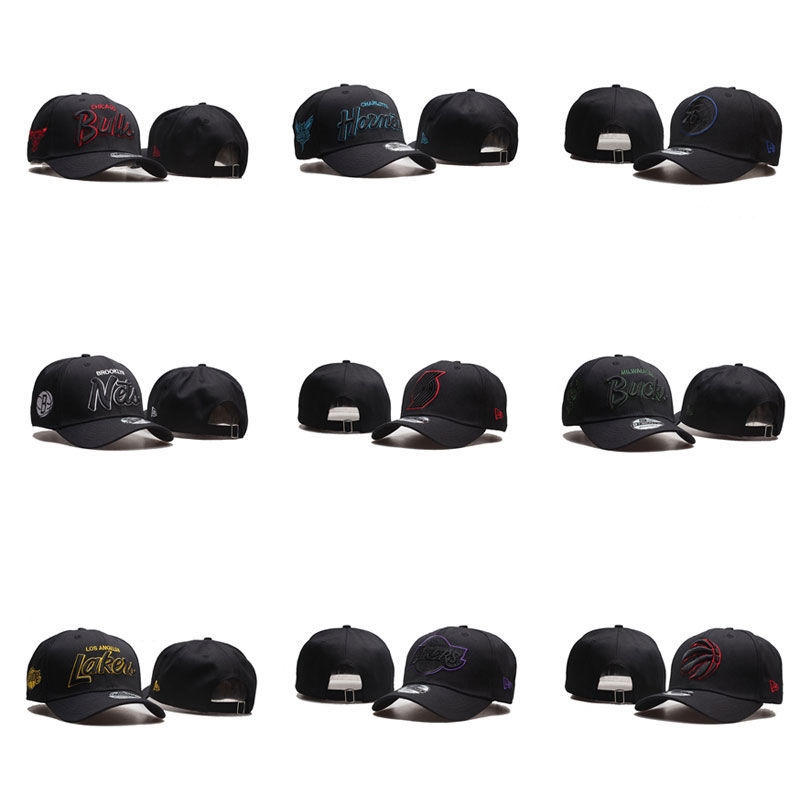 The new 2022 NBA black hat embroidery baseball cap hat students ...