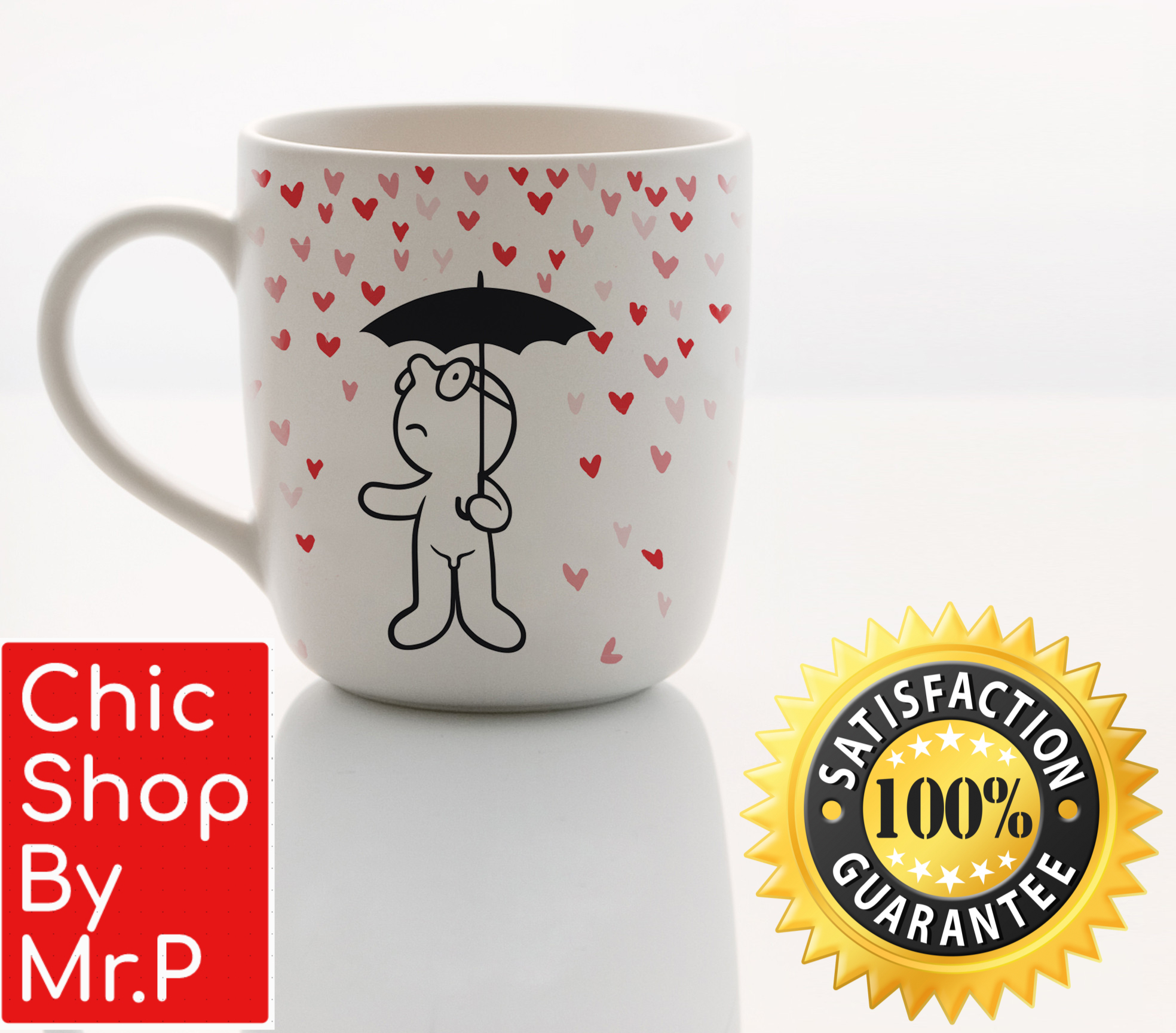 PROPAGANDA Mug - Mr.P & Heart - แก้วกาแฟ - Chic shop by Mr.P - ThaiPick
