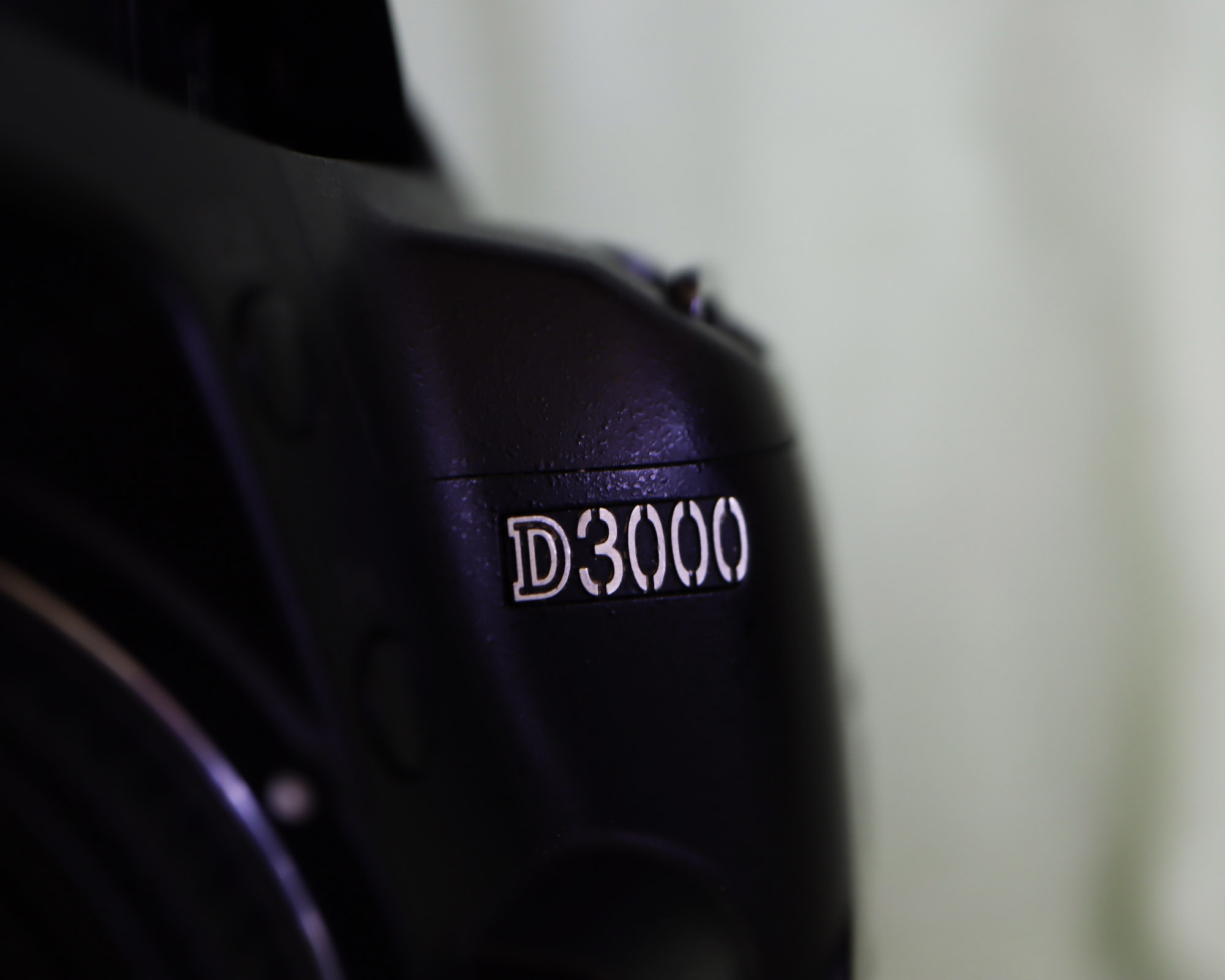 Nikon D3000 DSLR Black Body Digital SLR Camera - ตัวกล้อง APS-C CCD DX ...