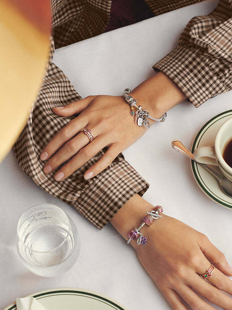 ของแท้ 100PANDORA Moments Silver Buckle Bracelet 590702HVBRACE Pandora ...