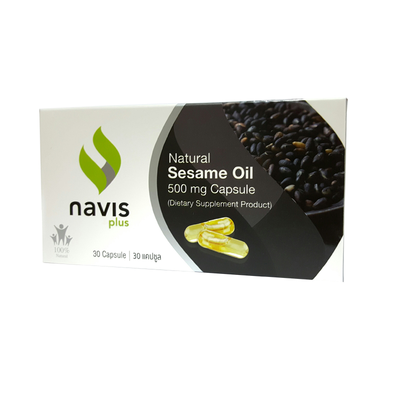 Navis plus ผลิตภัณฑ์อาหารเสริมจากน้ำมันงาดำสกัดเย็น ซื้อ 1 แถม 1(แท้100 ...