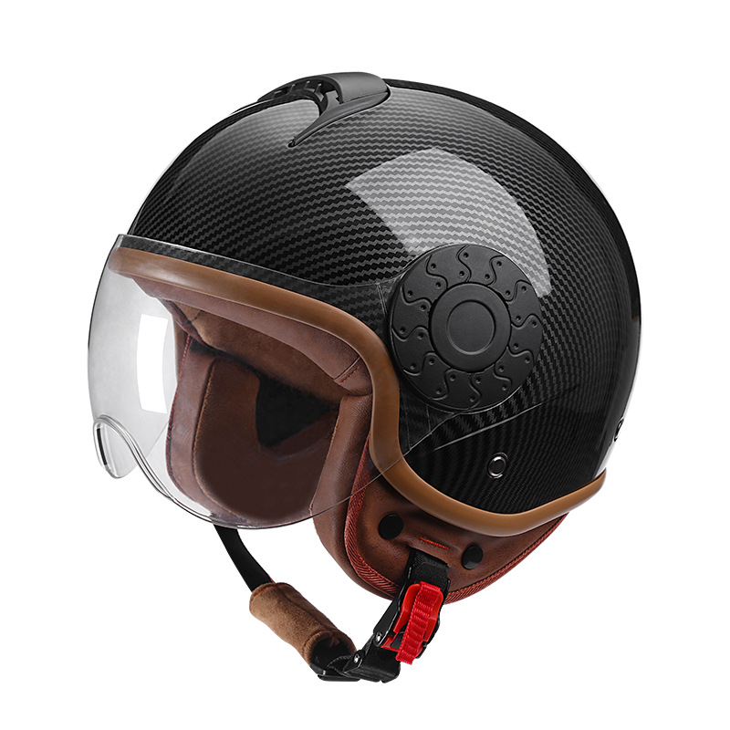 [ ที่กำหนดเอง ]BYB หมวกกันน็อควินเทจหมวกกันน็อคจักรยานไฟฟ้าหมวกกันน็อค ...