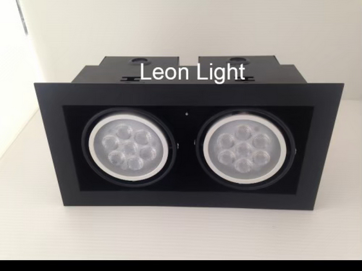 Leon Light โคมไฟ ดาวไลท์ฝังฝ้าปรับมุม 2xLED 8w รุ่นGDL08 - Leon Light ...