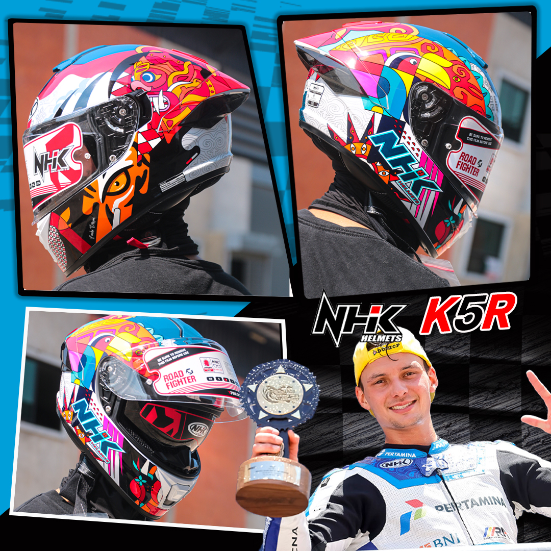 *New*หมวกกันน็อค NHK Helmets K5R เปิดตัวโมเดลใหม่ล่าสุด!! 2024 Full Face มีแว่นสองชั้น | Lazada ...