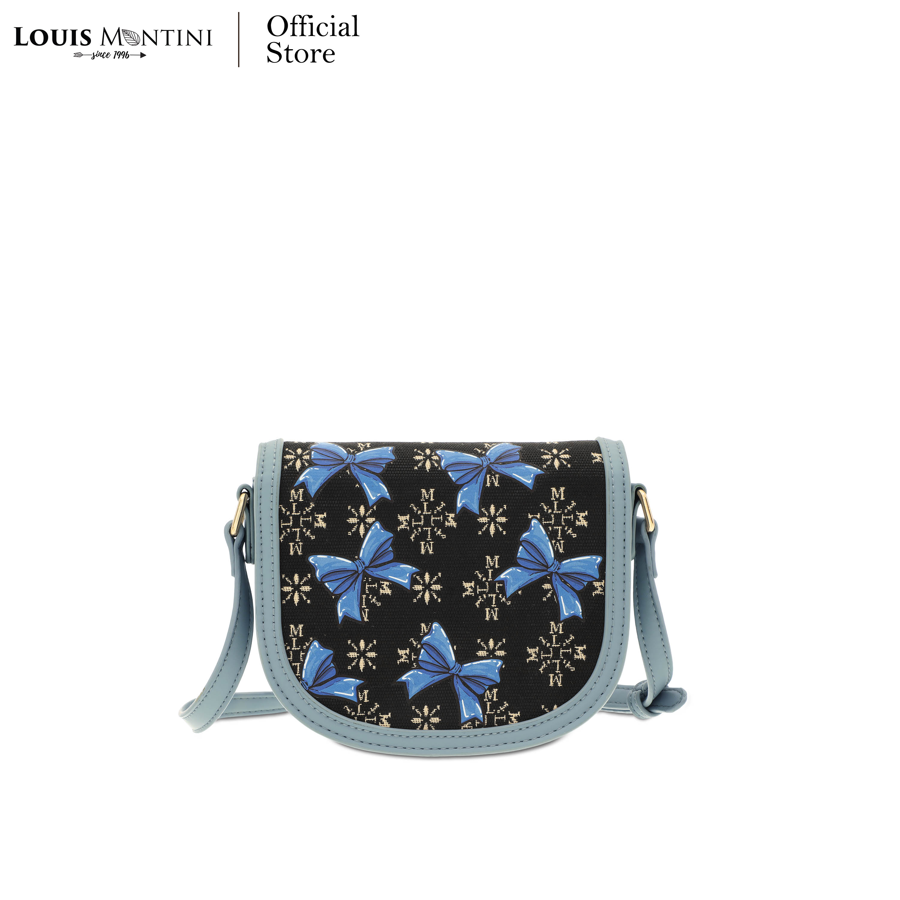 Clearance sale Louis Montini (Giaguaro) กระเป๋าผู้หญิงสะพายข้าง Womens ...