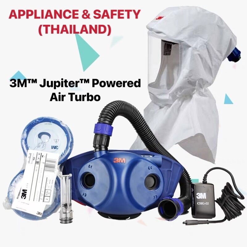 ⚡สินค้าพร้อมส่ง⚡ชุดป้องกัน🦠3M™Jupiter™Powered Air Turbo Purifying ...