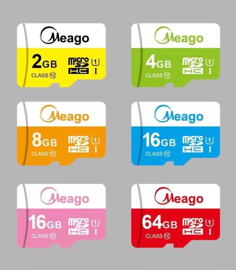 [ส่งจากไทย+ส่วนลด] เมมโมรี่การ์ด ของแท้ Meago Micro SD Card / Micro ...