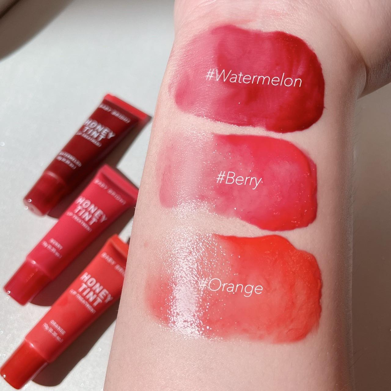 (1*4 ชิ้น) ลิปเบบี้ไบท์ BABY BRIGHT ฮันนี่ทินท์ลิปทรีทเม้นท์ HONEY TINT ...