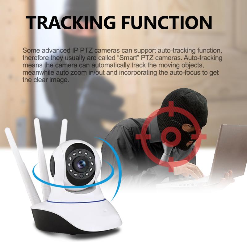 Home IP Security Camera / 1.4 MP HD 960p / 3 เสา / CCTV / Panorama / ONVIF / P2P / LAN / Wifi ...