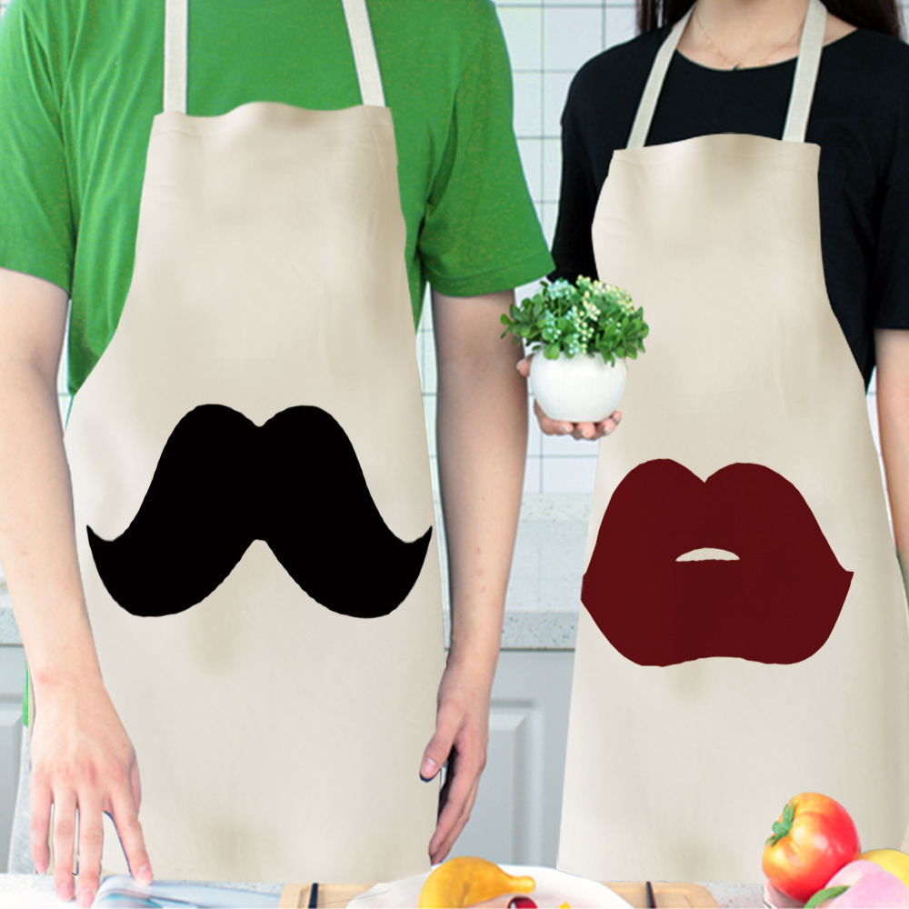 Valentine's Day Gifts women Couples Kitchen Aprons Uni Party Cooking ...