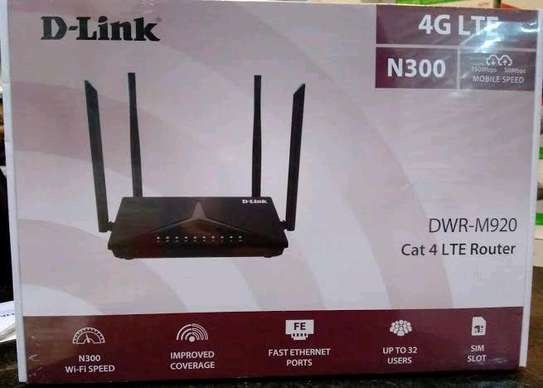 D-Link DWR-M920 Wireless N300 4G LTE Router 4G เราเตอร์ใส่ซิม Sim รองรับทุกเครือข่าย Network ...