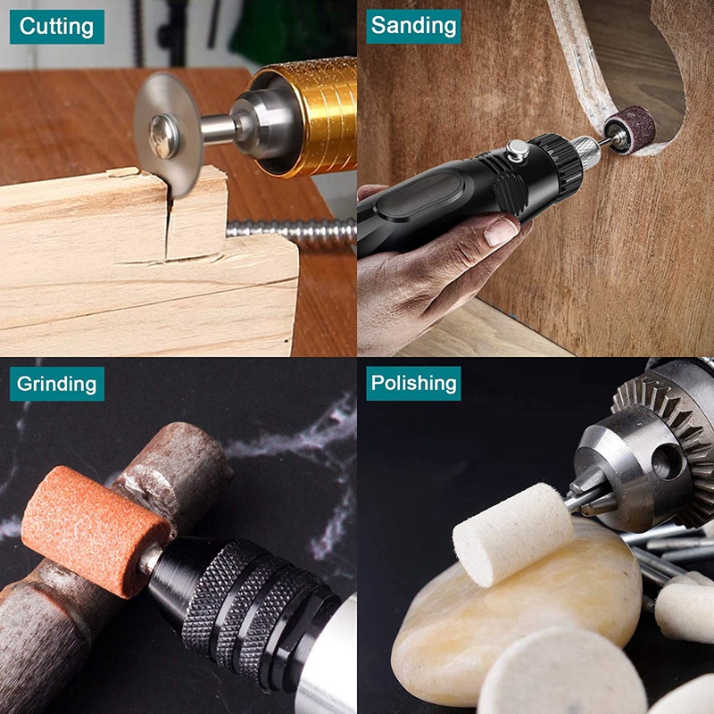 83 Pcs Rotary Tool Accessory Set with Organizer Case for Easy Cutting ...