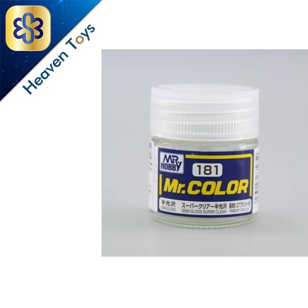 Mr.Hobby Mr.Color C181 Super Clear Semi-Gloss (10ml) 4973028635850 ...